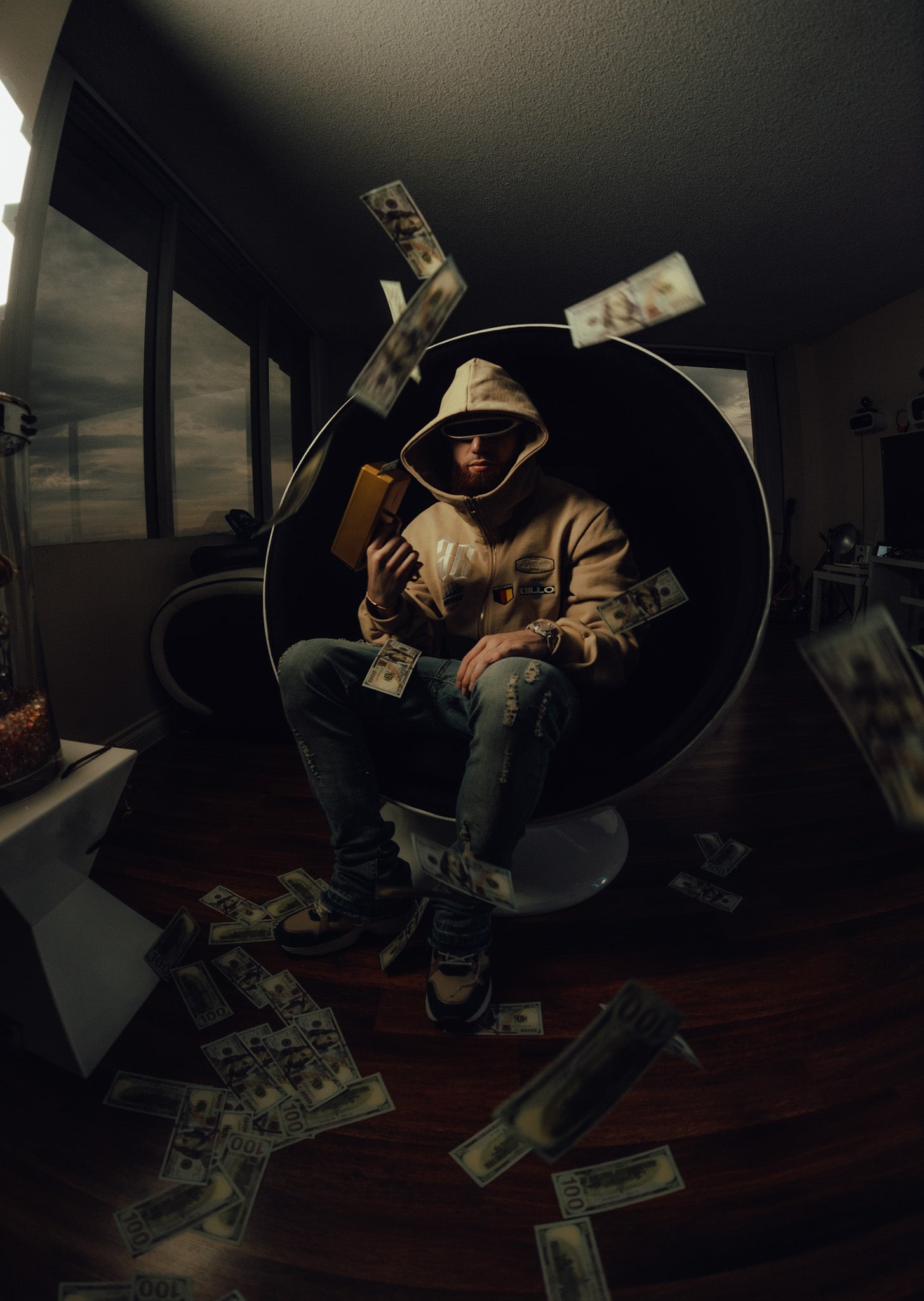 MAKE MONEY STUDIOS RACING JACKET [DESERT] – Fuego Los Angeles